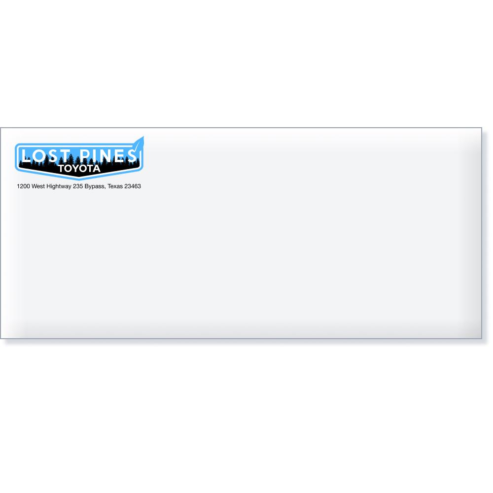 Envelope, #10 - Imprinted - No Window - 1 or 2 Color