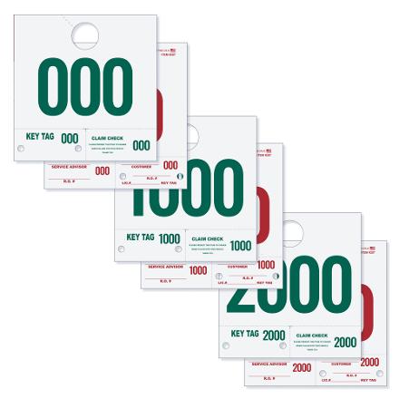 Dispatch Numbers • Key Rings