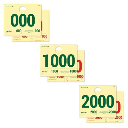 Dispatch Numbers • Key Rings