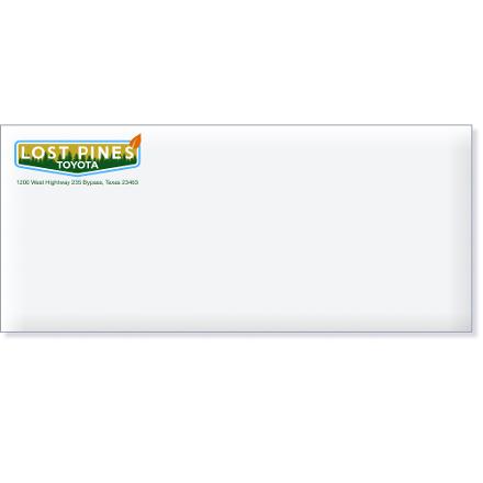 Envelope, #10 - Imprinted - No Window - 1 or 2 Color