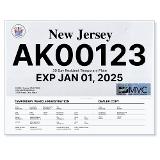Temp Tag Paper - NJ